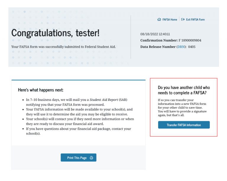 8 Steps To Completing the 2023–24 FAFSA® Form – Federal Student Aid