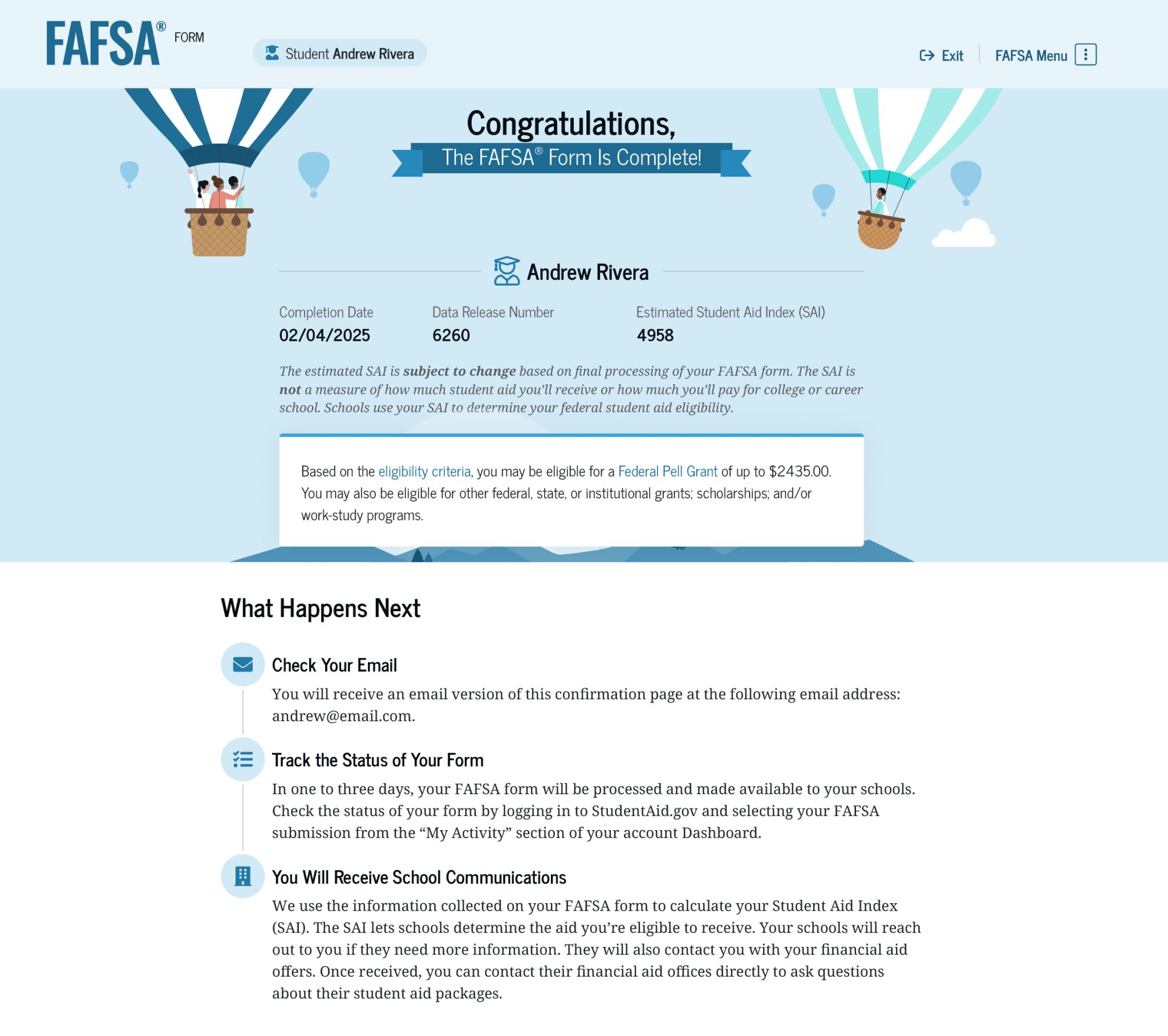 7 Things To Do After Submitting Your FAFSA® Form – Federal Student Aid