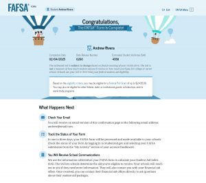 7 Things To Do After Submitting Your FAFSA® Form – Federal Student Aid