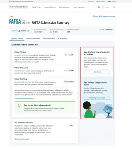 What You Need To Know About the FAFSA Submission Summary – Federal ...