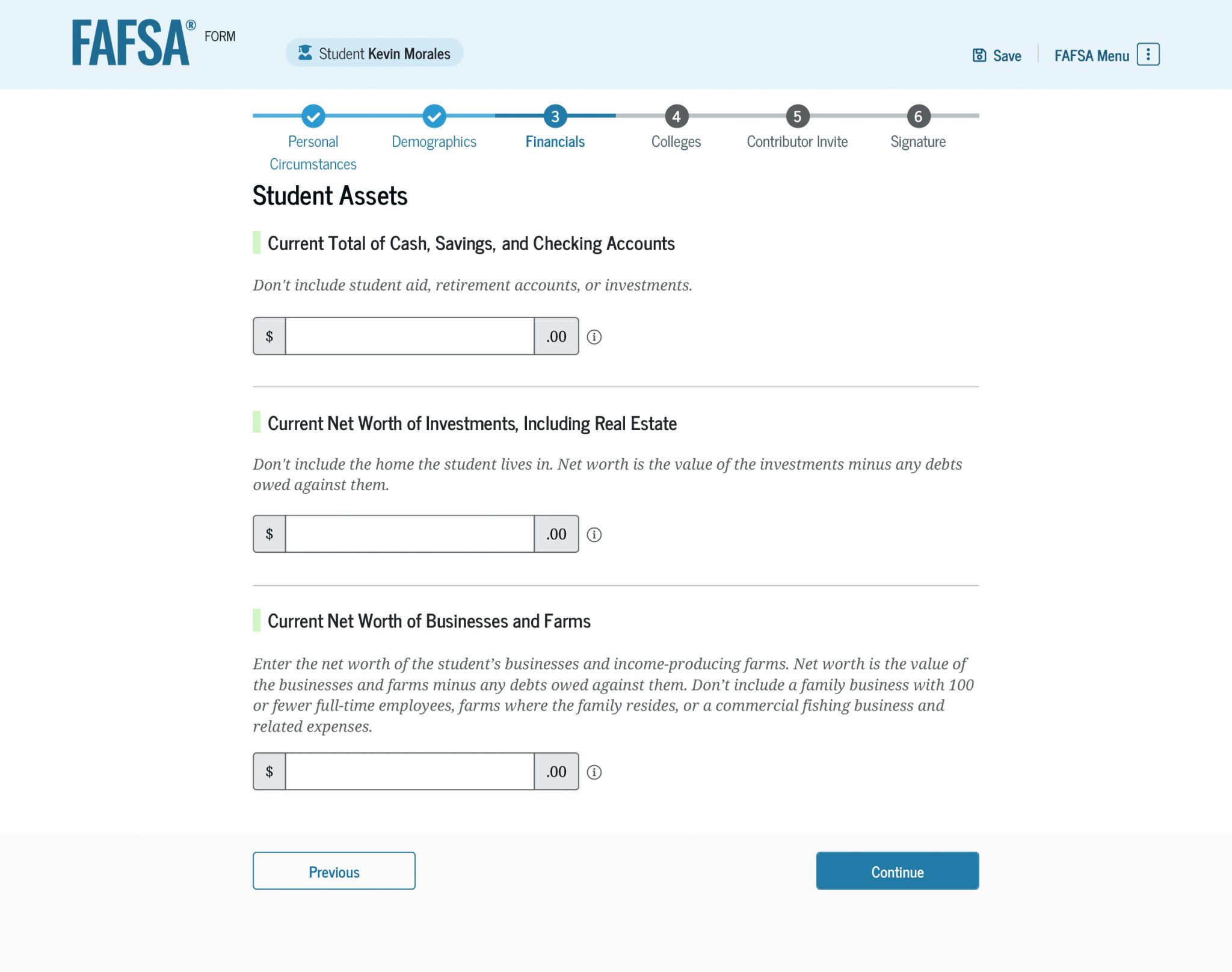 Steps for Students Filling Out the FAFSA® Form – Federal Student Aid