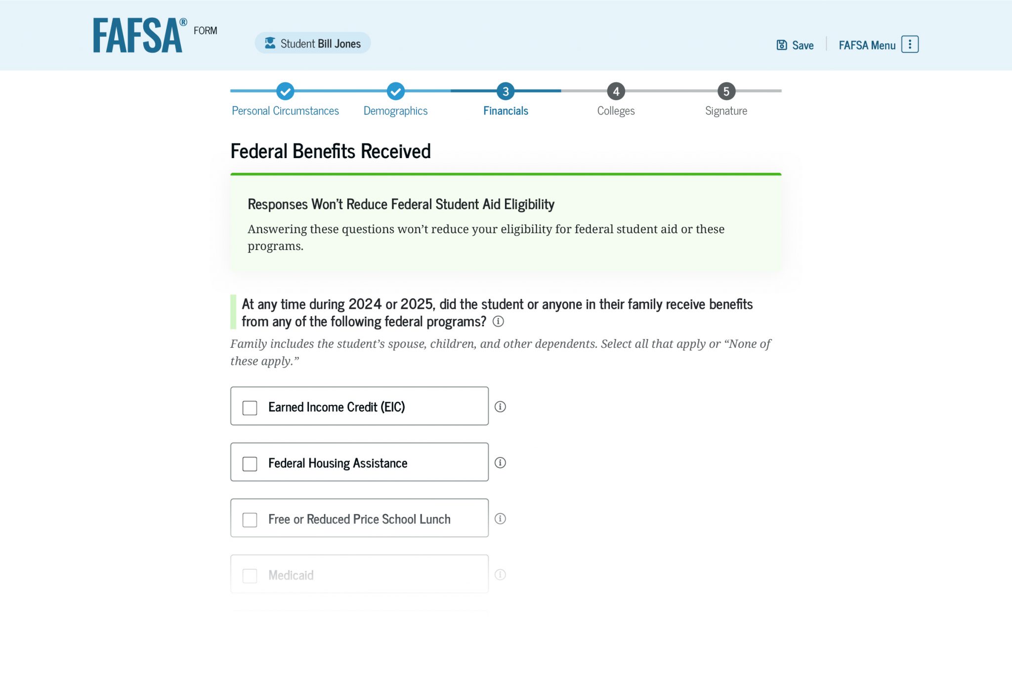 Steps for Students Filling Out the FAFSA® Form – Federal Student Aid