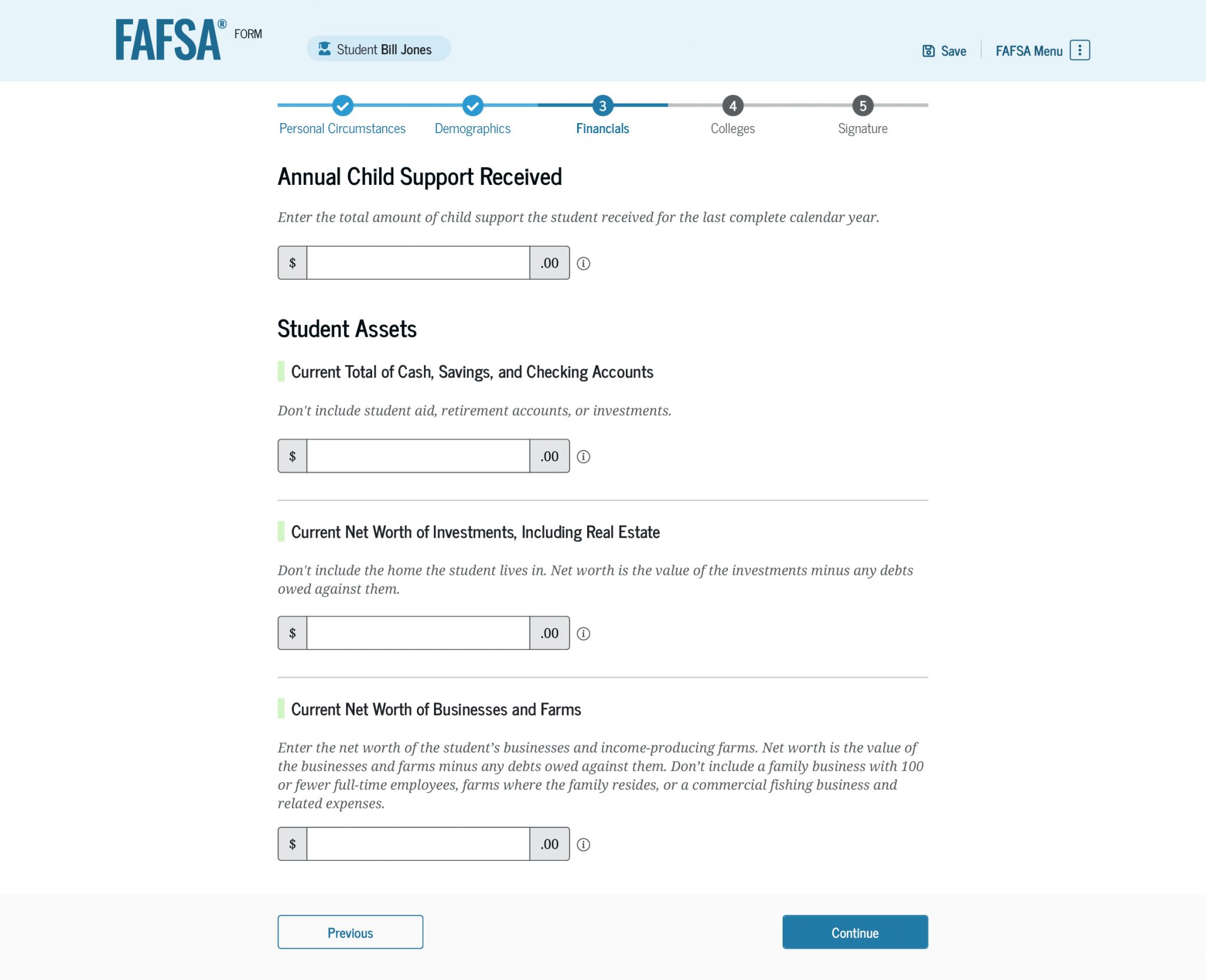 Steps for Students Filling Out the FAFSA® Form – Federal Student Aid