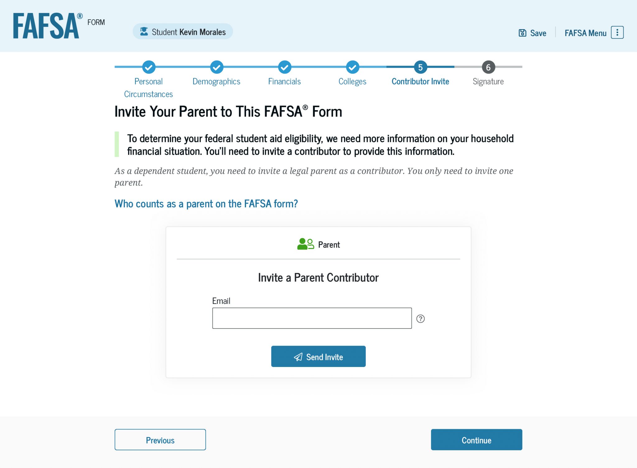 Steps for Students Filling Out the FAFSA® Form – Federal Student Aid