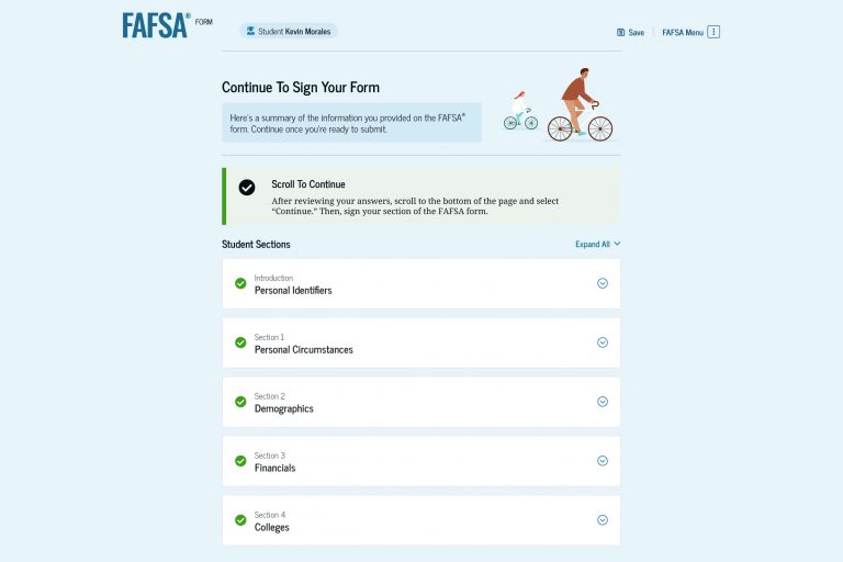 Steps for Students Filling Out the FAFSA® Form – Federal Student Aid