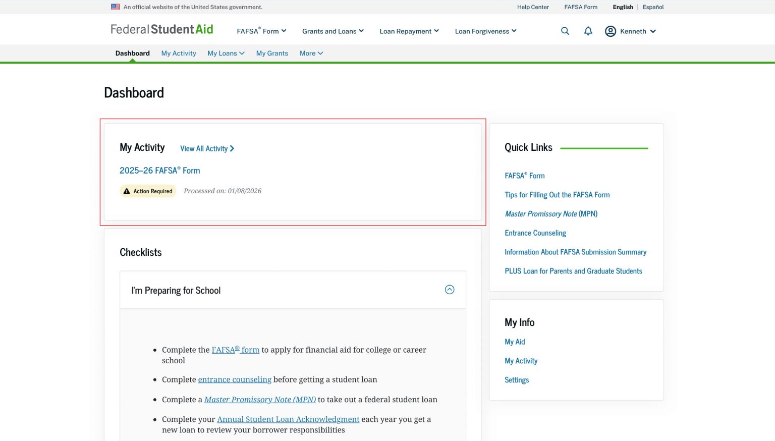 Key Facts About Your StudentAid.gov Account – Federal Student Aid