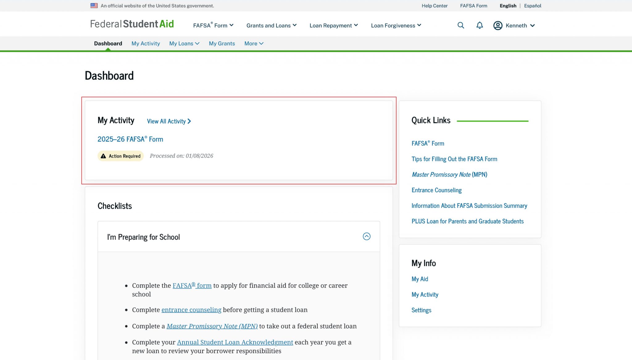 Key Facts About Your StudentAid.gov Account – Federal Student Aid