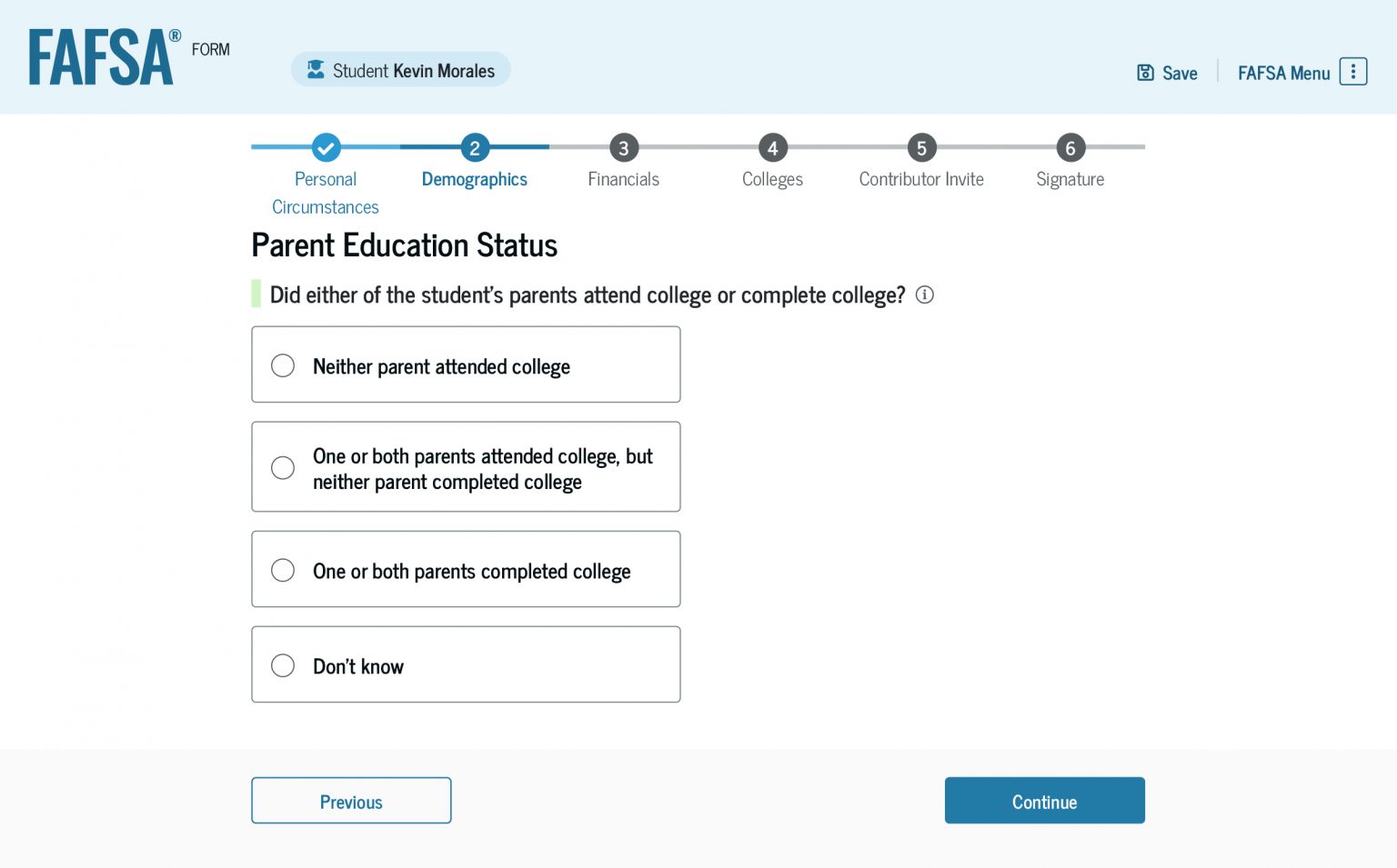 Steps for Students Filling Out the FAFSA® Form – Federal Student Aid