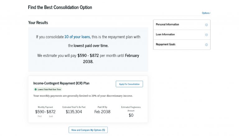 Compare Student Loan Repayment Plans With Our Student Loan Calculator ...