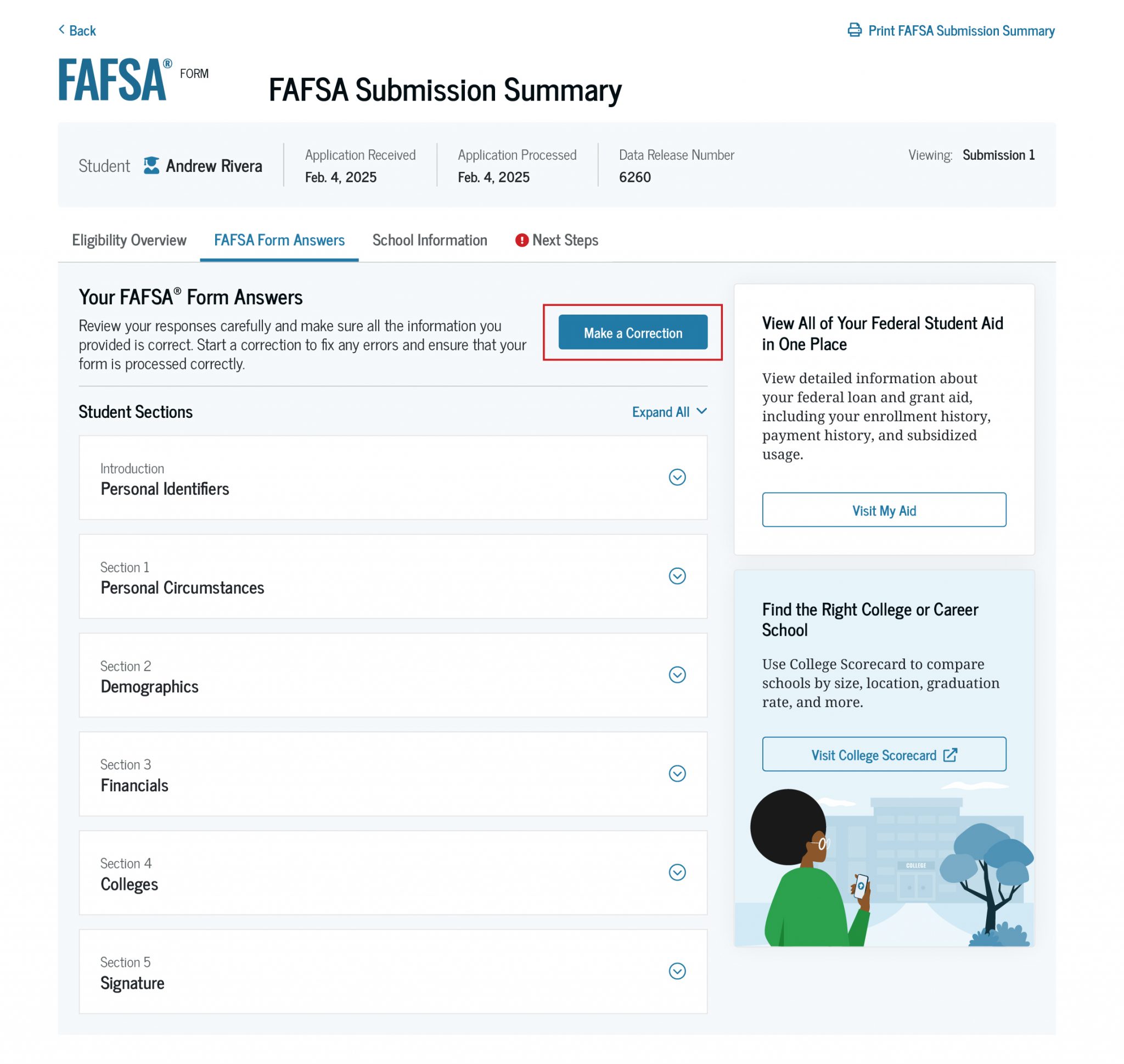 7 Things To Do After Submitting Your FAFSA® Form – Federal Student Aid
