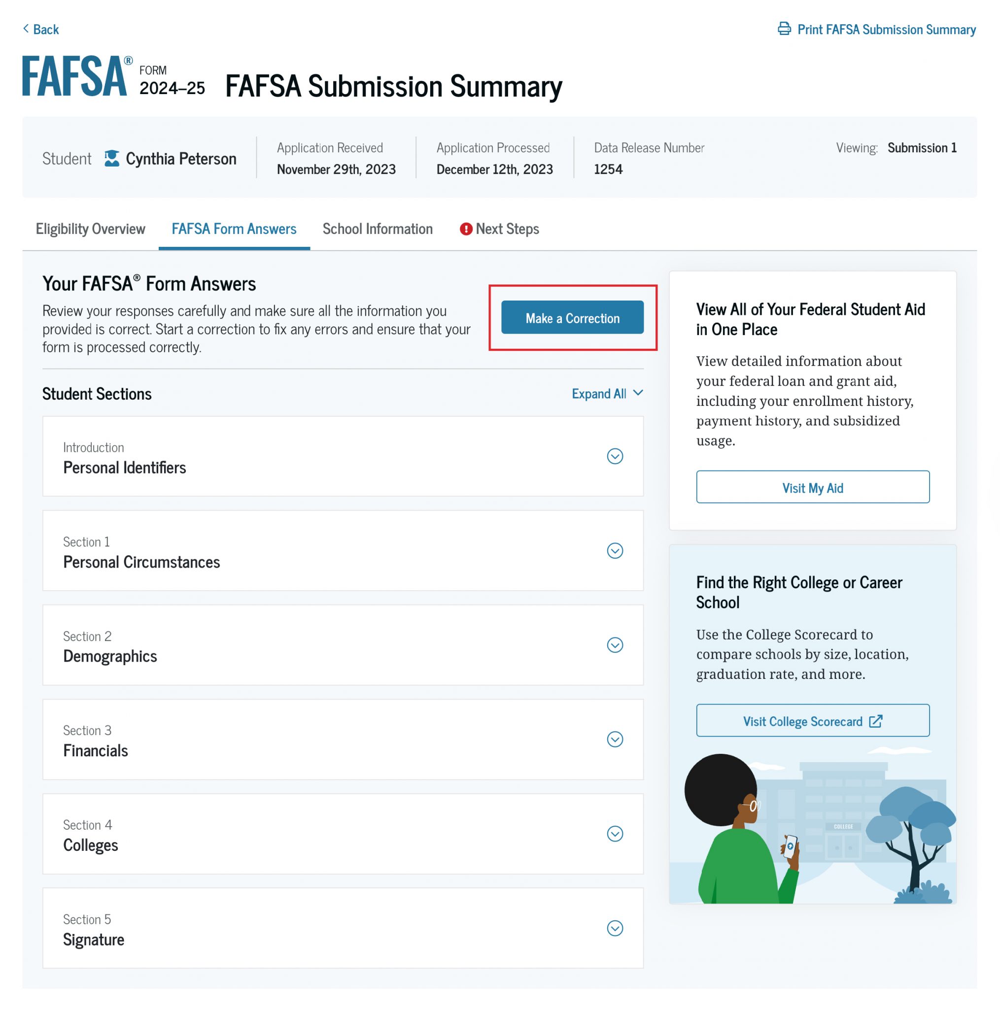 7 Things To Do After Submitting Your 2024–25 FAFSA® Form – Federal Student Aid